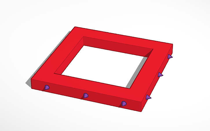 3D design Box Frame | Tinkercad