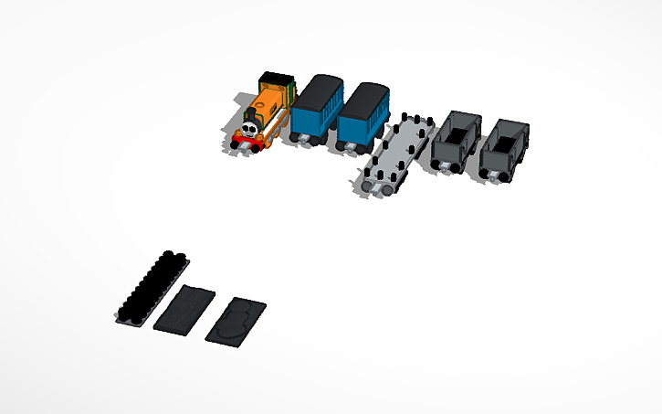 3D design Billy the Silly Engine - Tinkercad