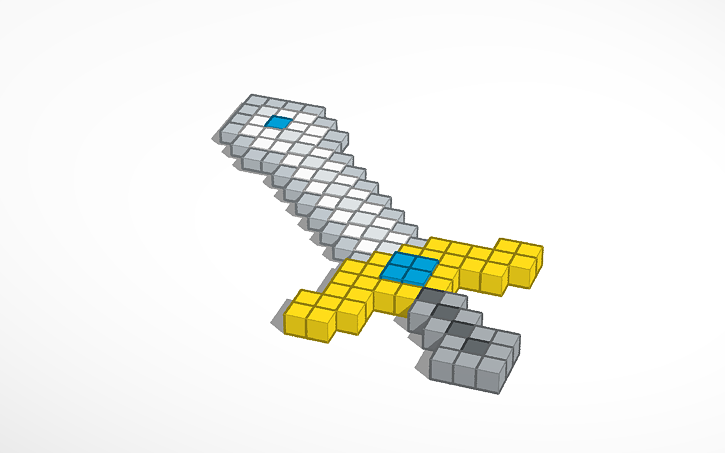 3D design New MC Sword Designs #1 | Tinkercad