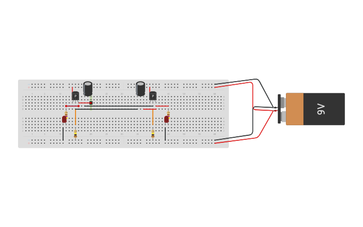 Circuit Design Blinking Leds Tinkercad
