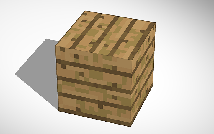 3D design Wooden Planks - Tinkercad