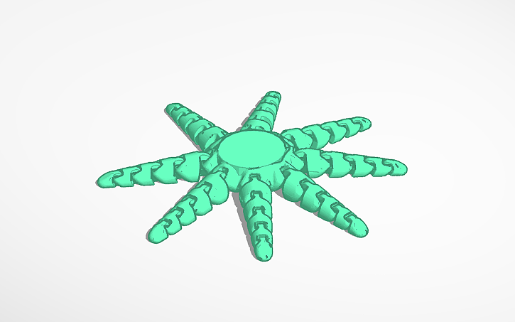 3D design Starter for Moveable Octopus - Tinkercad