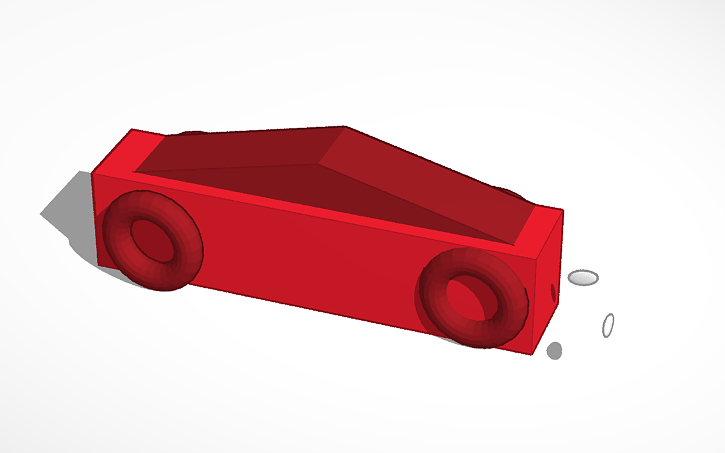 3D design Electric car - Tinkercad