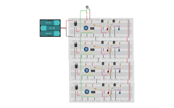 Circuit design Sensor de photodiode (741) | Tinkercad
