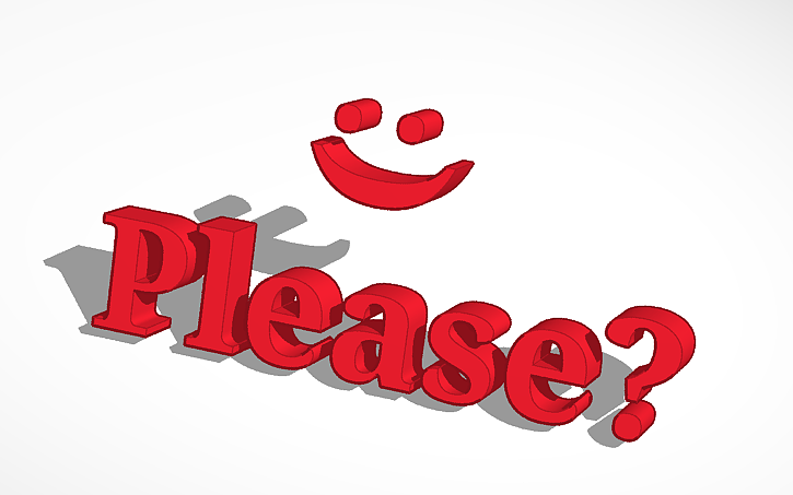 3d Design Attention Ladies And Gentlemen Tinkercad
