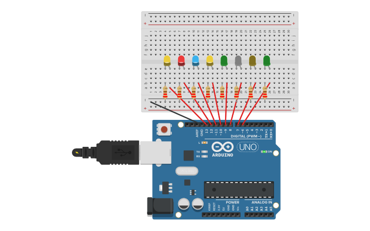 Circuit design Text Code - Tinkercad