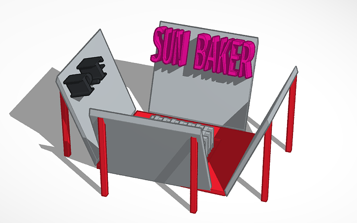 3D design solar oven design | Tinkercad