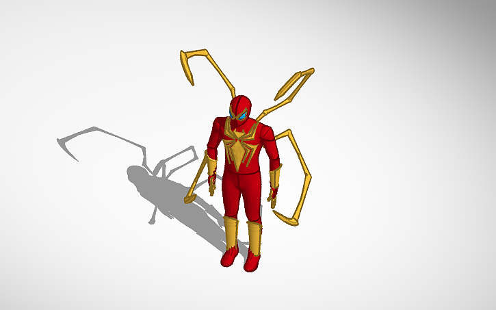 3D design Iron Spider - Tinkercad