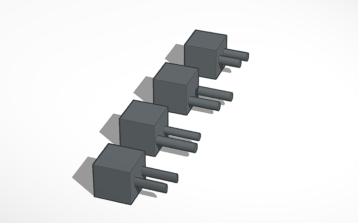 3D design guns - Tinkercad