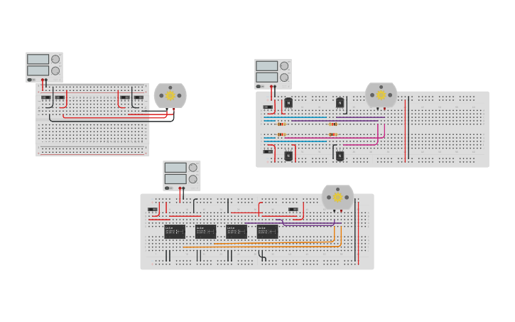 Circuit design montajes | Tinkercad