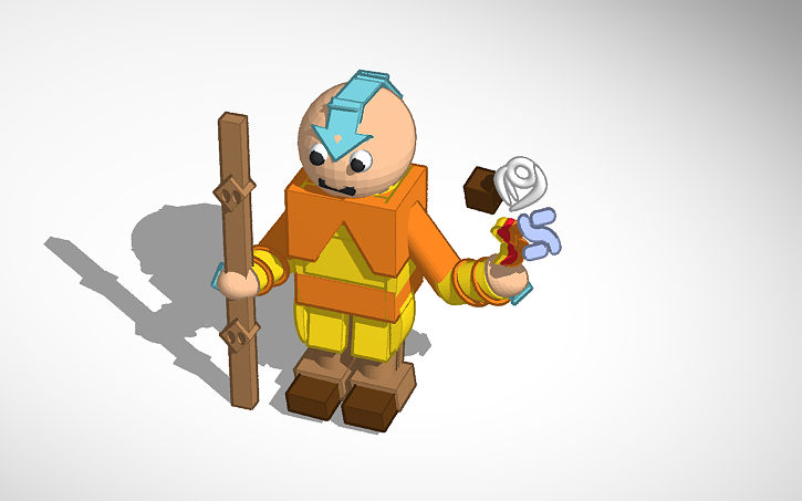 3D design the one and only, avatar AANG #characters #AwesomeStuffOnly ...