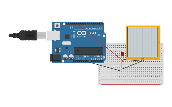 Circuit Design Digital Write Tinkercad