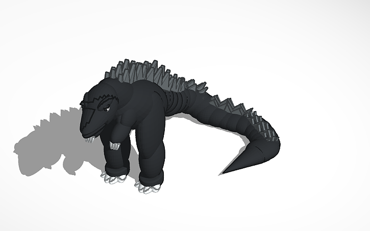 3D design MY Godzilla - Tinkercad