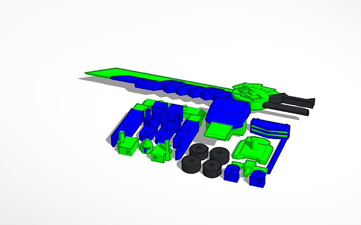 3D design Trix truck mode - Tinkercad