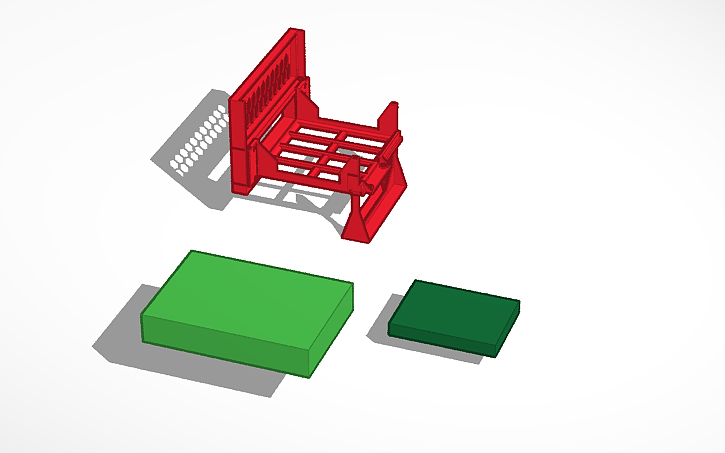 3D design SlideIn 3.5HDD Bay - Tinkercad