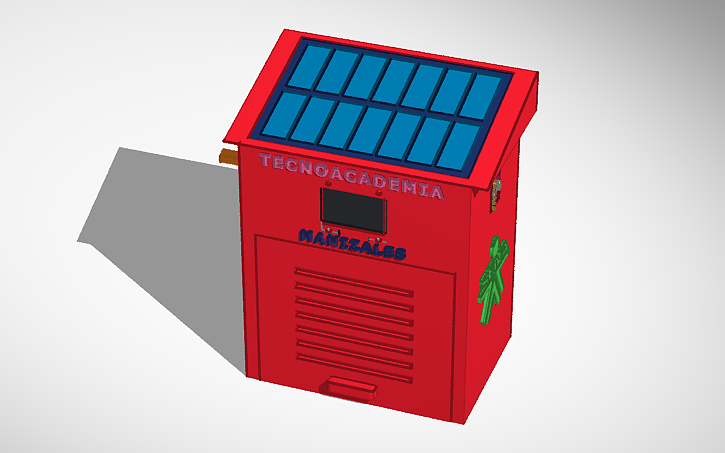 3D design DIY Portable Weather Station - Tinkercad