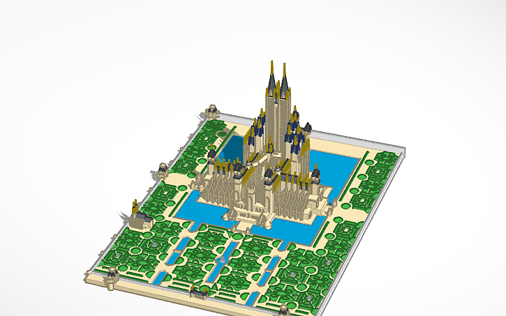 3D design Ulstead Castle - Tinkercad