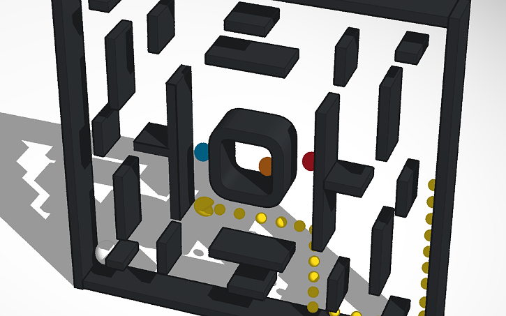 3D design PacMan | Tinkercad