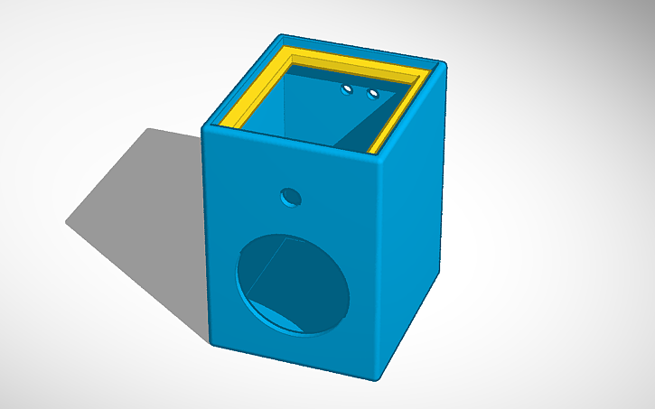 3D design 2 inch Mini Monitor - Tinkercad