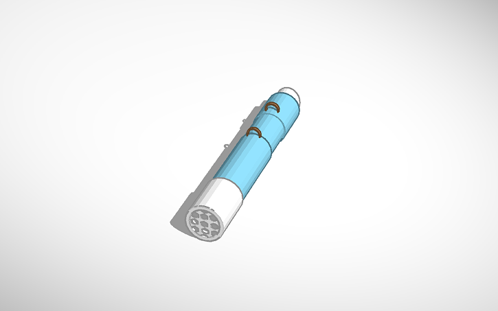 3D design Water tube - Tinkercad