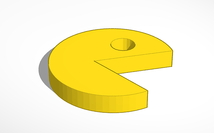 3D design Pacman | Tinkercad
