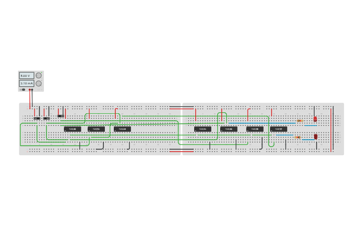 Circuit design LAB 2 PART C | Tinkercad