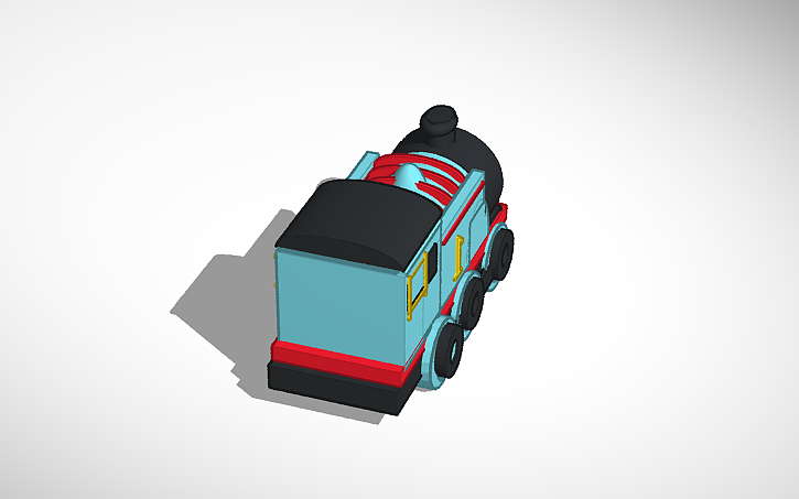 3D design thomas the train - Tinkercad