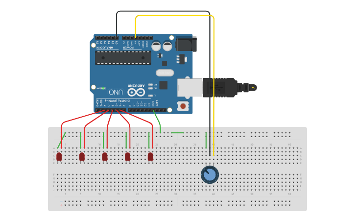 Circuit design B6 | Tinkercad