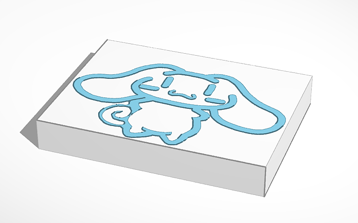 3D design Cinnamoroll - Tinkercad