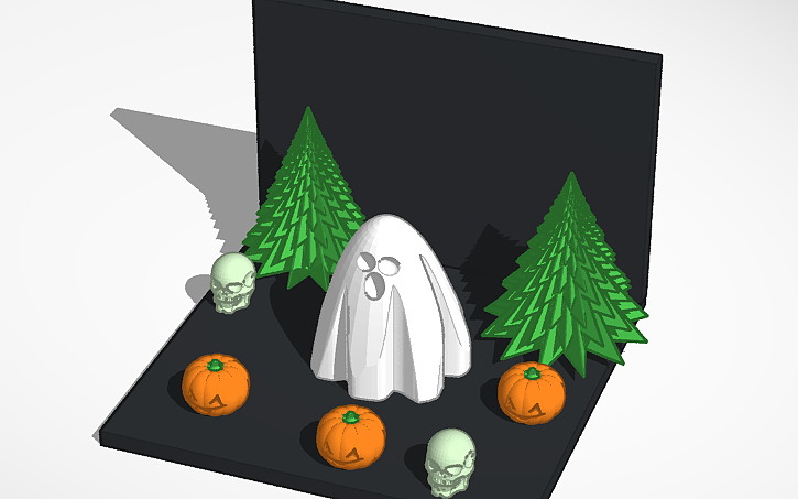 3D design halloween - Tinkercad