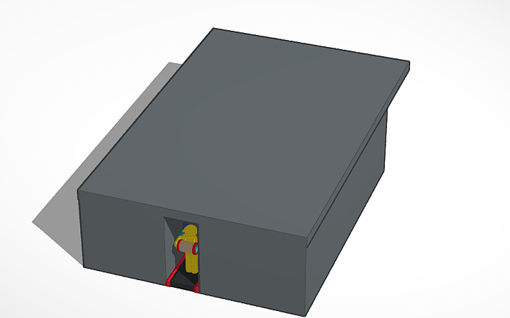 3D design Vent Chase - Tinkercad