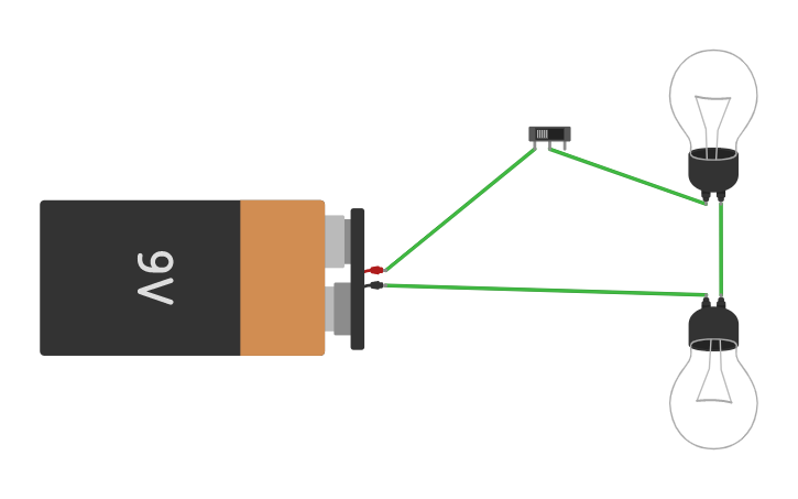 Circuit Design 4 Interruptor Con 2 Puntos De Luz En Parelelo Tinkercad