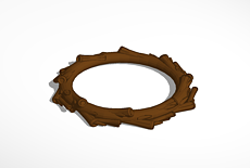 3D design Tree Branch Ring | Tinkercad