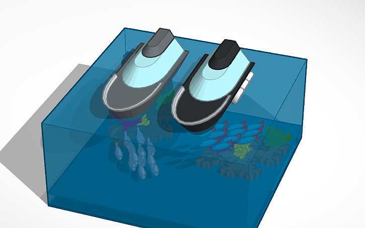 3D design bote - Tinkercad