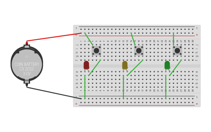 Circuit design Parallel Circuit #2 | Tinkercad