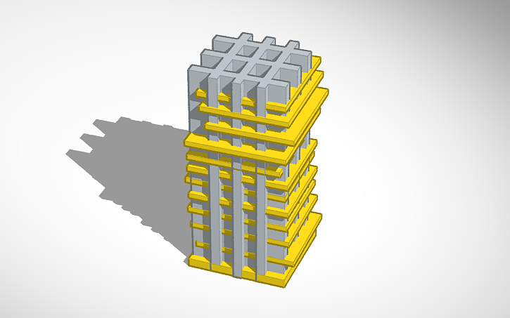 3D design The Glass sky-skraper | Tinkercad