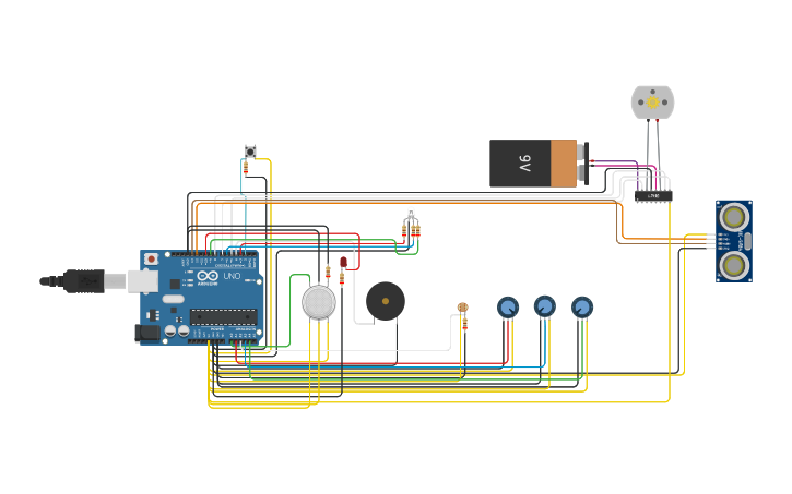 Circuit design Smart - Tinkercad