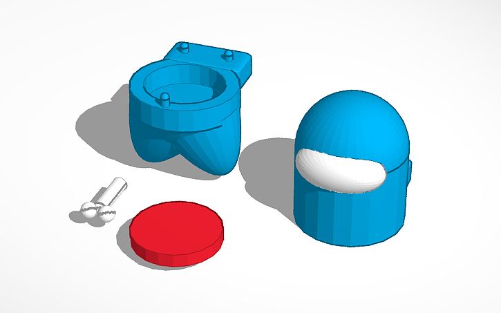 3D design among us cad | Tinkercad
