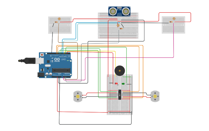 Circuit design Final Project Micro | Tinkercad