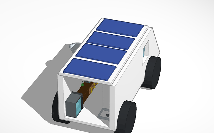 3D design stranger things van | Tinkercad