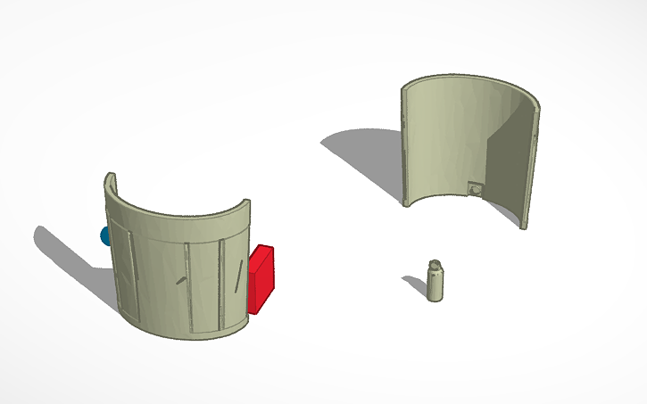 3D design Web Shooter makerspace - Tinkercad