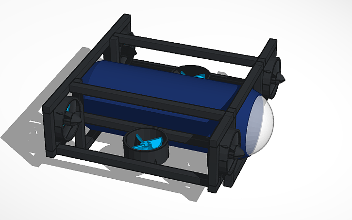 3D design underwater robot - Tinkercad