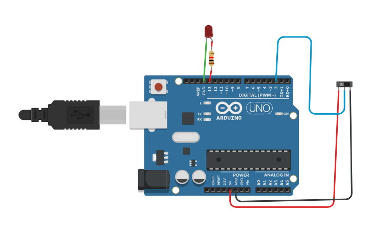 Circuit design SLIDE SWITCH - Tinkercad