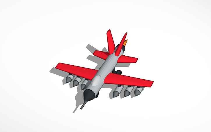 3D design jet | Tinkercad