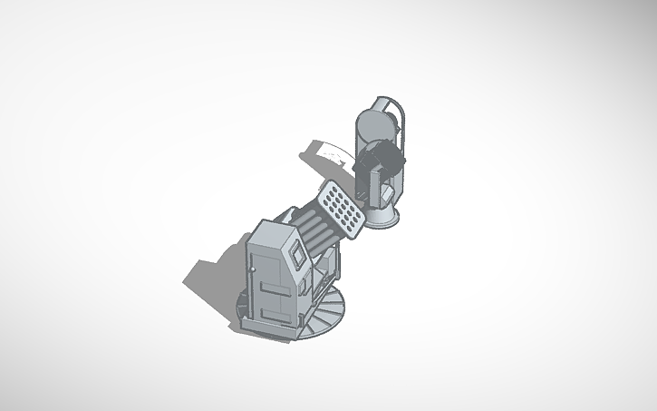 3D design UP-3 & Henschel Hs 297 Föhn - Tinkercad