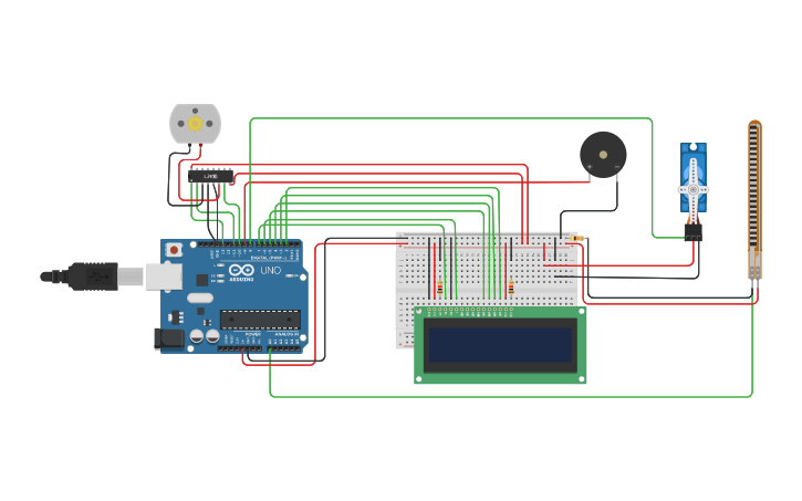 Circuit design Bodacious Jaiks - Tinkercad