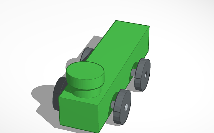 3D design Balloon Dragster - Tinkercad