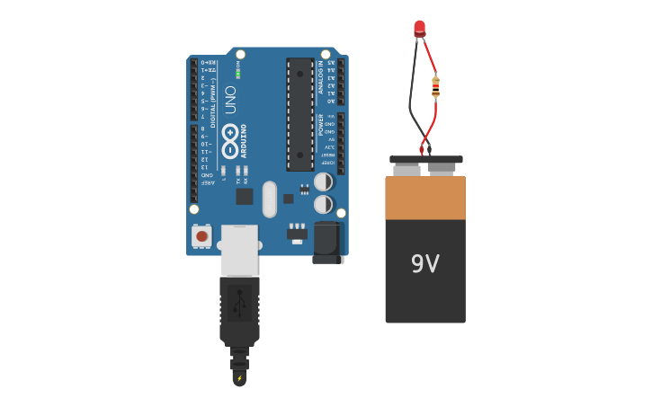 Circuit design ARRAY CON PROMEDIOS - Tinkercad