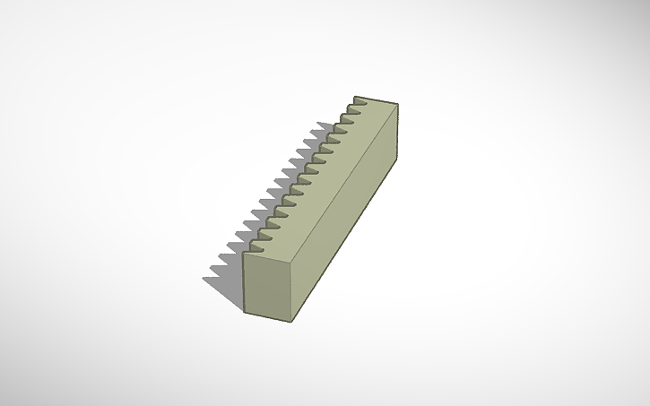 3D design Rack - Tinkercad