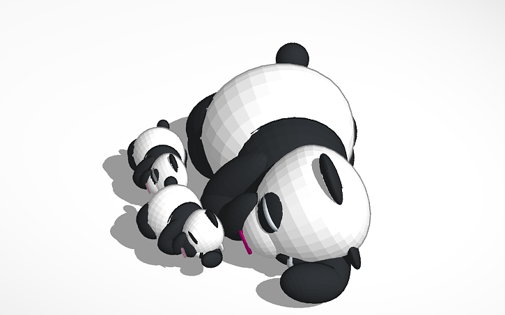 3D design cute cubs | Tinkercad